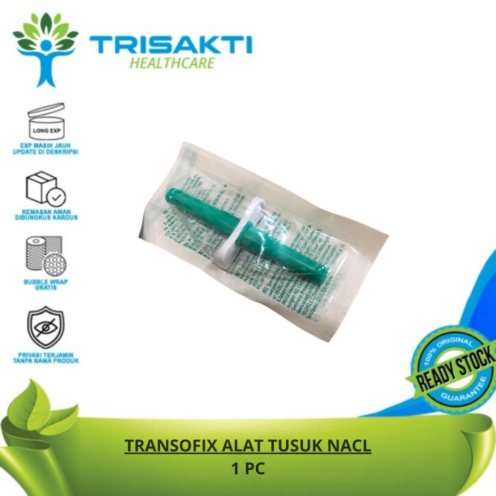 Jual Transofix Alat Penusuk Cairan NACL/ Infus /Penyambung Plabot ...