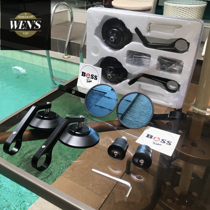 Jual Spion Bar End Replika Rizoma Class Retro - Universal/Vespa LX/S ...