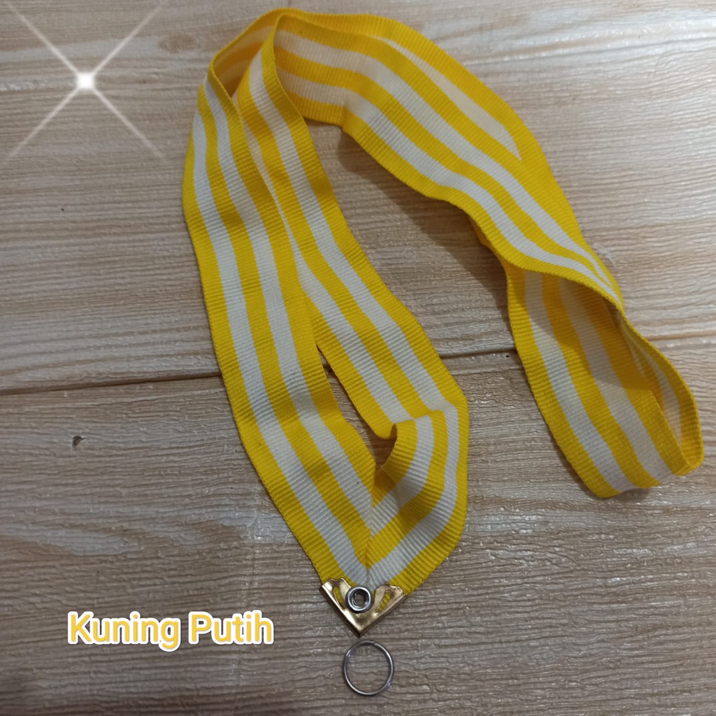 Jual Tali Medali 3cm Siap Pakai sudah lengkap ring O Mata itik dan ...