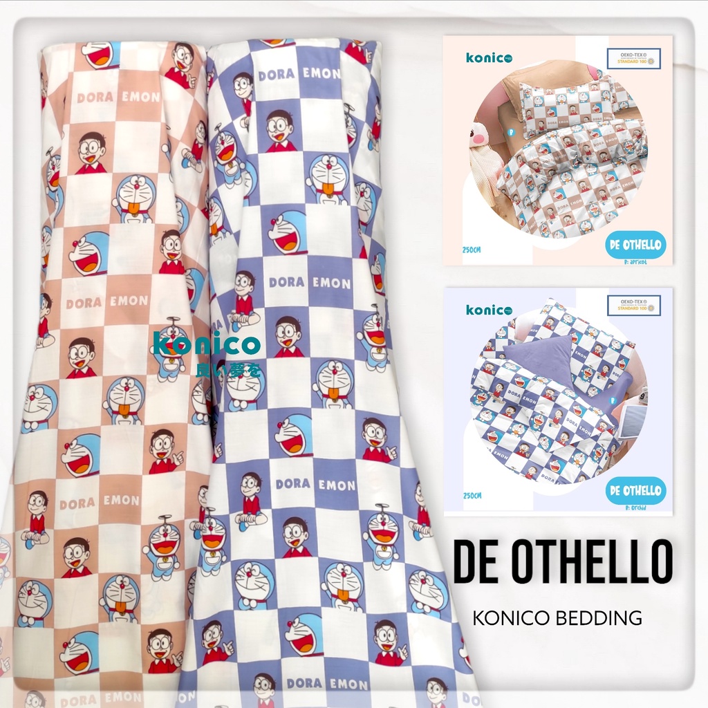Jual KONICO Bahan Kain Sprei katun Motif tabur Anak DE OTHELLO | ELBHE STAR CATRA GROW ( METERAN ...