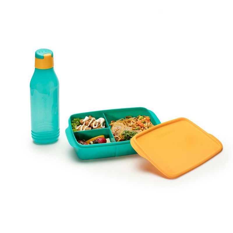 Jual TUPPERWARE | Cool Teen | 1 Set Tempat Bekal | Shopee Indonesia