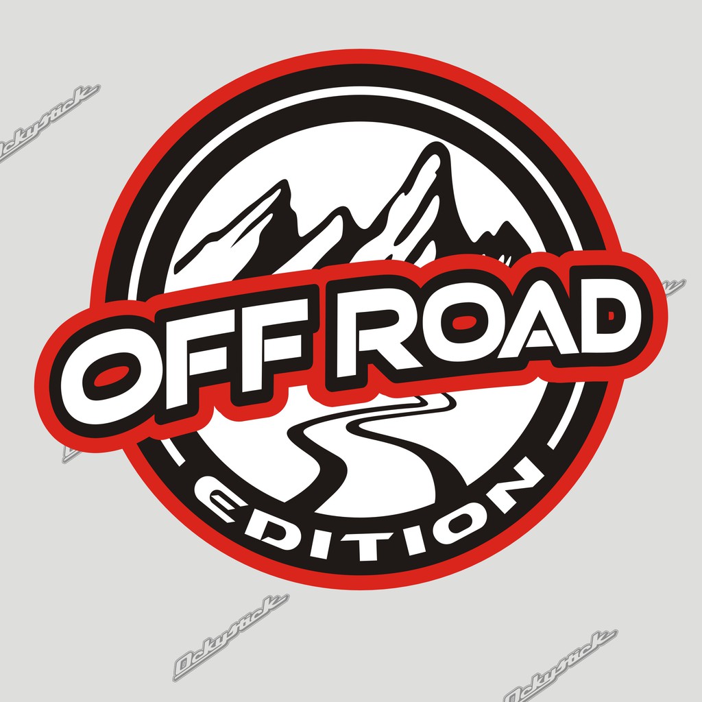 Jual cutting sticker OFFROAD EDITION stiker mobil stiker offroad ...