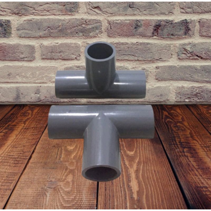 Jual TEE 1/2" & 3/4" FITTING PIPA PVC MERK GREST | TEE | T | Shopee ...