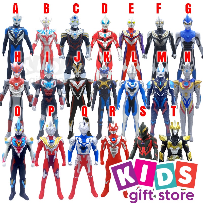 Jual Ultra Series Ultraman Fuma Taiga Titus Tregear Tiga Victory Rosso ...