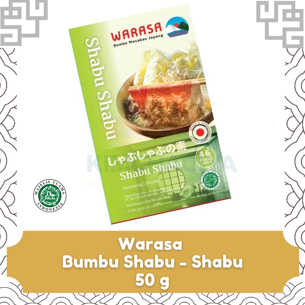 Jual Warasa Bumbu Shabu Sukiyaki Jepang 50 g - Halal | Shopee Indonesia