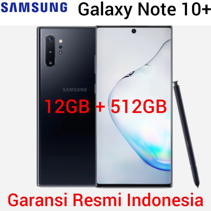 Jual Samsung Galaxy Note 10+ Plus SEIN 512GB 256GB Garansi Resmi Indonesia | Shopee Indonesia