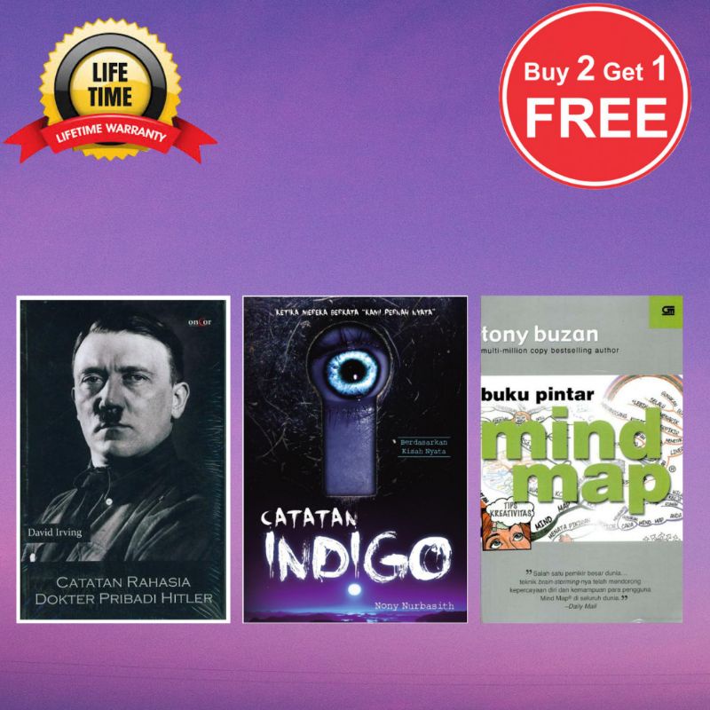 Jual Catatan Rahasia Dokter Pribadi Hitler Catatan Indigo Buku Pintar Mind Map | Shopee Indonesia