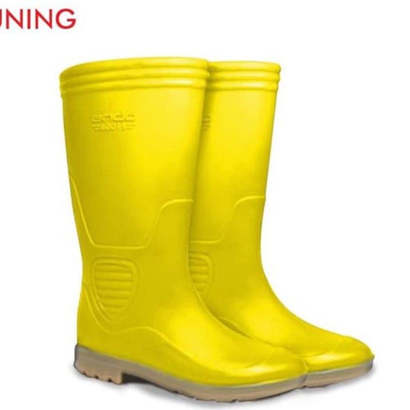 Jual Sepatu Boots Apd Kuning Safety Shoes Boot Tinggi 39cm Anti Slip Medis Medical Shoes