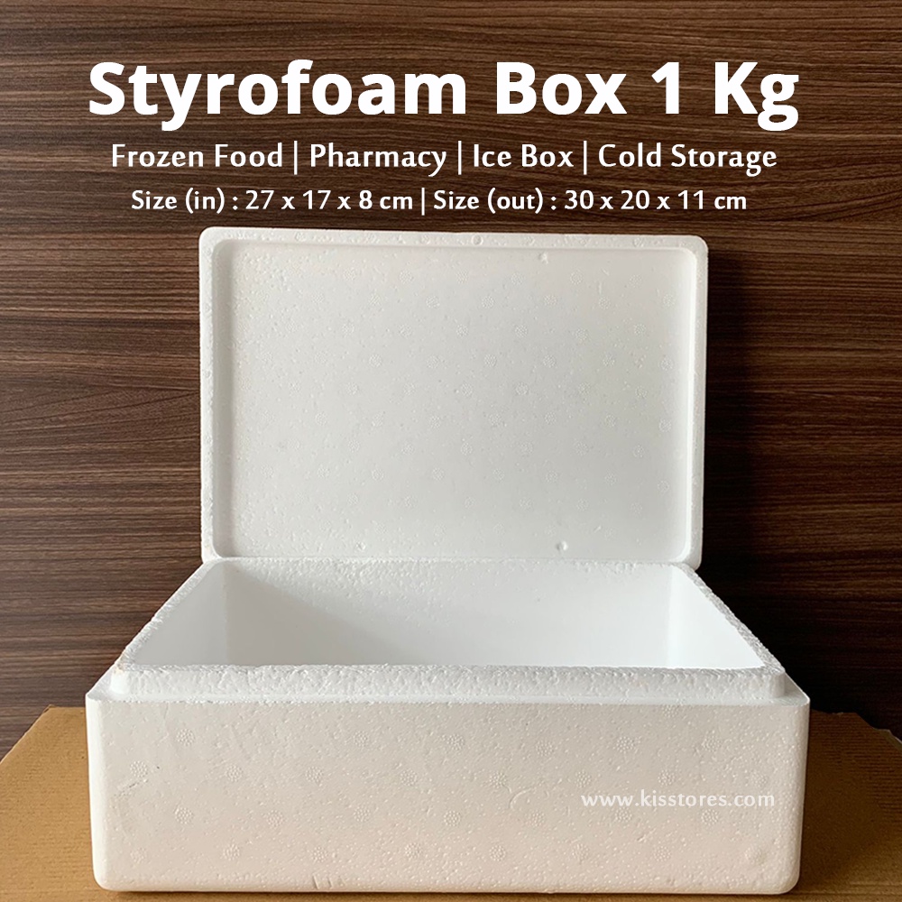 Jual Styrofoam Box 1 Kg Box Sterofoam Styrofoam Gabus Paket Stearofoam ...