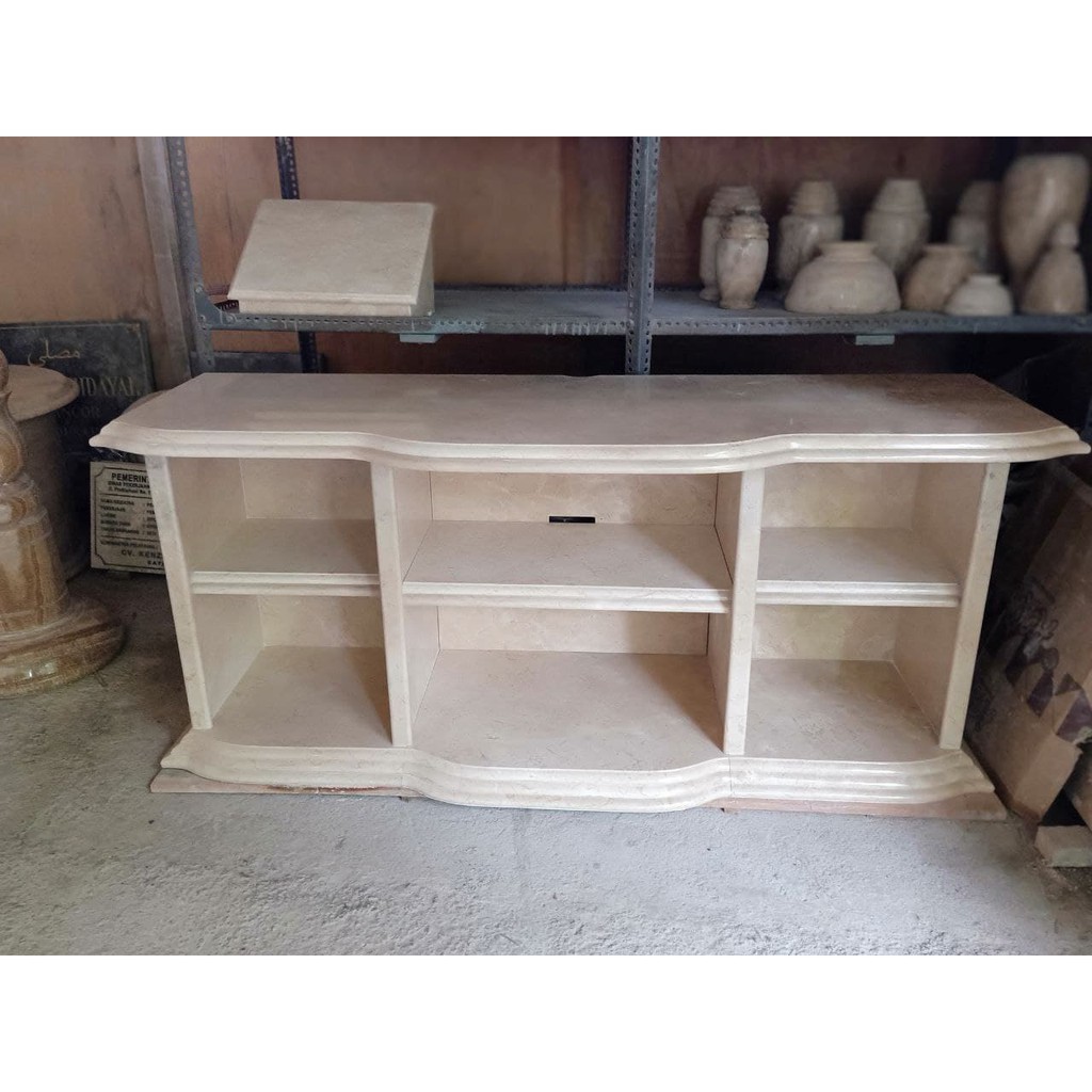 Jual Meja Rak TV Marmer | Shopee Indonesia
