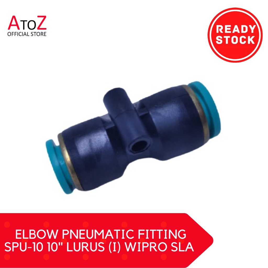 Jual ELBOW PNEUMATIC FITTING SPU-10 10" LURUS (I) WIPRO SLA - UNION ...