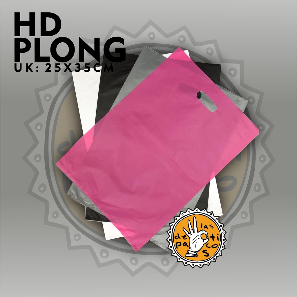 Jual PLASTIK PACKAGING HD PLONG UKURAN 25x35 CM POLOS TANPA SABLON ...