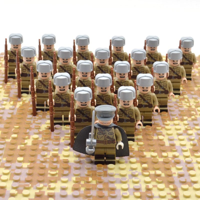 Jual Mainan Lego Anak 21pcs/set WW2 Blocks Soviet Toys Soldiers Army of ...