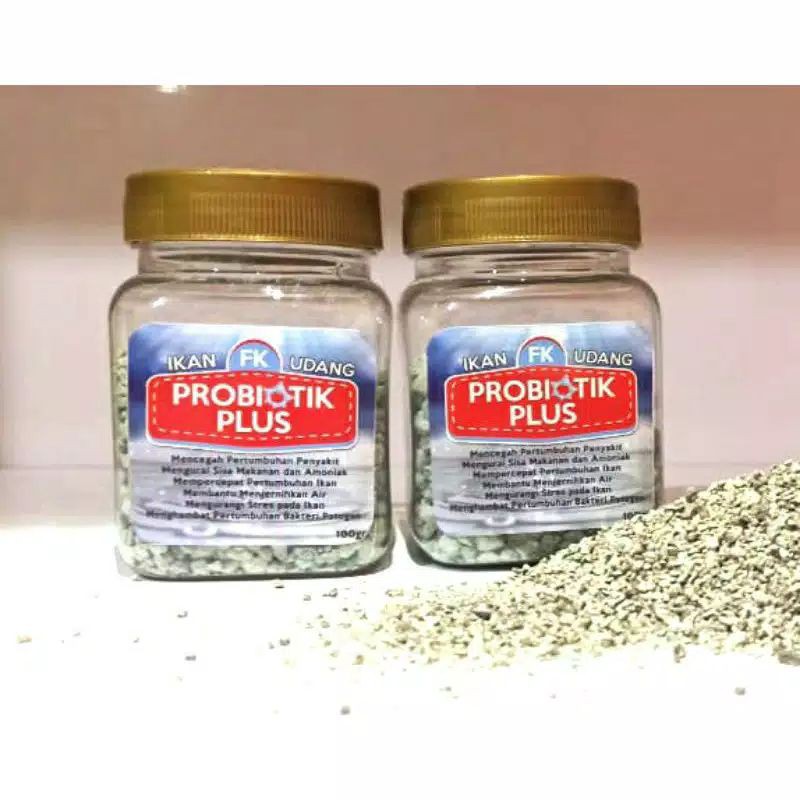 Jual Probiotik Plus FK 100grm (untuk semua jenis ikan & udang) | Shopee ...