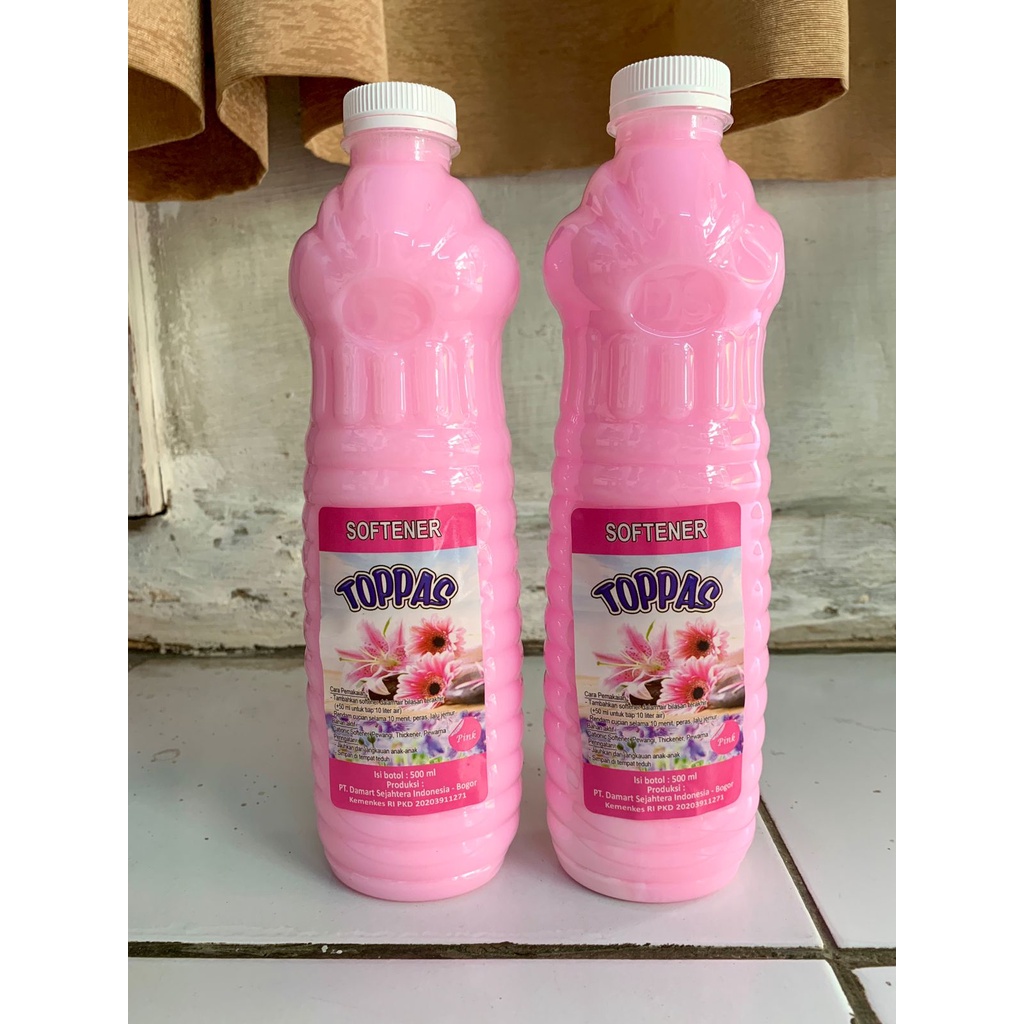 Jual Softener Toppas 500 ml Murah Wangi Kemenkes | Shopee Indonesia