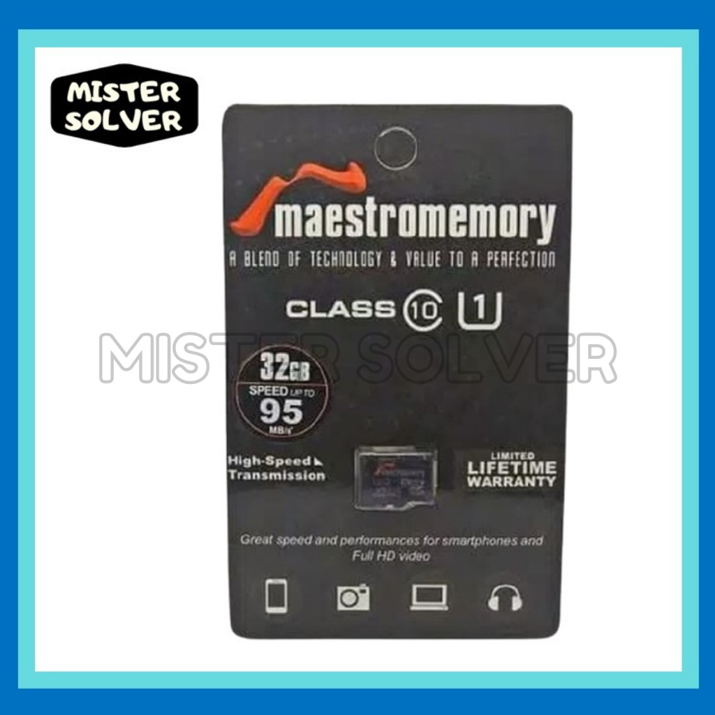 Jual MAESTRO MICRO SD MEMORY 32GB | Shopee Indonesia