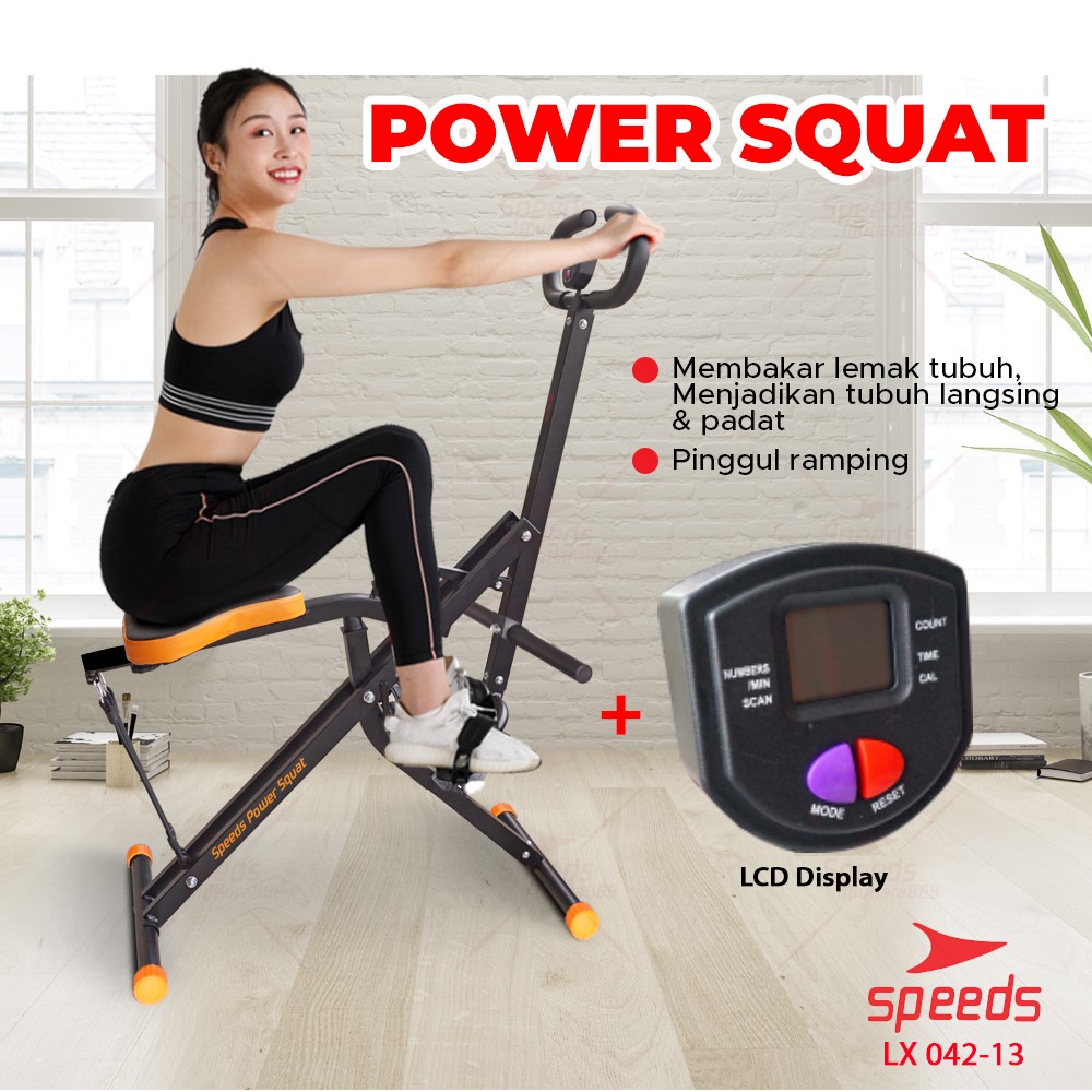 Jual SPEEDS Power Squat Hit Power Squat Alat Olahraga Pembentuk Otot ...