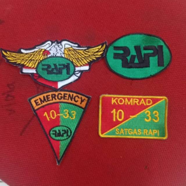 Jual LOGO RAPI SATU SET/ BORDIRAN RAPI/LOGO RAPI | Shopee Indonesia