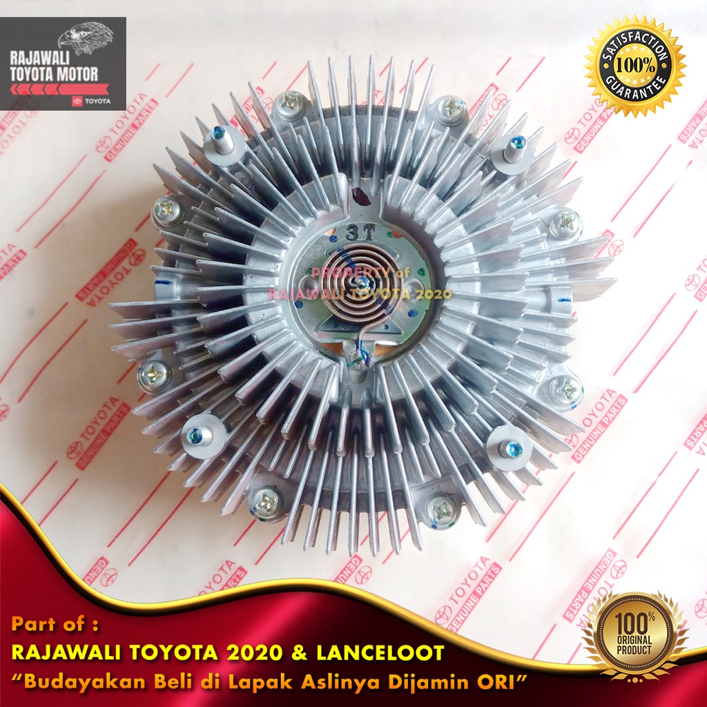 Jual Visco Fan Clutch Innova Reborn, Fortuner & Hilux Bensin Diesel ...