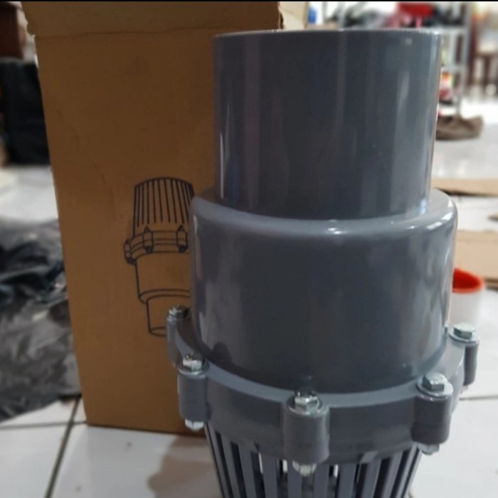 Jual Foot valve pvc 4 inch tosen klep pvc 4" | Shopee Indonesia