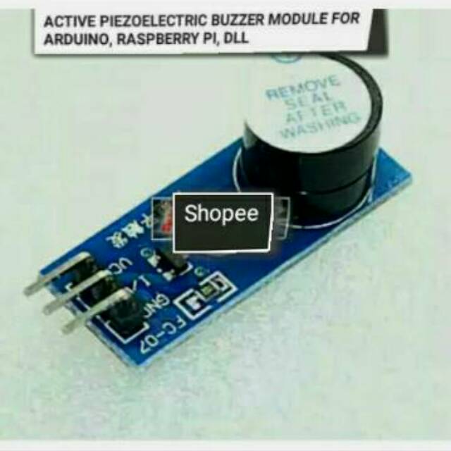 Jual ACTIVE PIEZOELECTRIC BUZZER MODULE ARDUINO AND RASPBERRY | Shopee ...