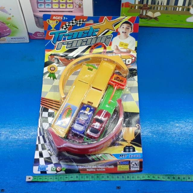 Jual Mainan anak track racing mobil isi 2 | Shopee Indonesia