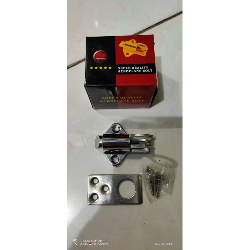 Jual SPRING KNIF PUTIH KUNING / GRENDEL KODOK / GRENDEL JENDELA ...