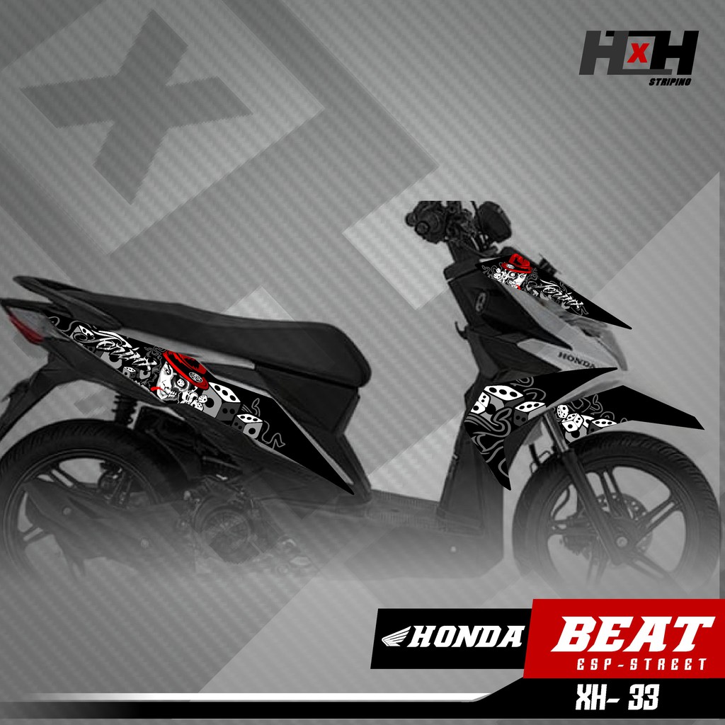 Jual Sticker Striping Lis Variasi Beat Street / Beat Fi Esp / Beat Fi ...