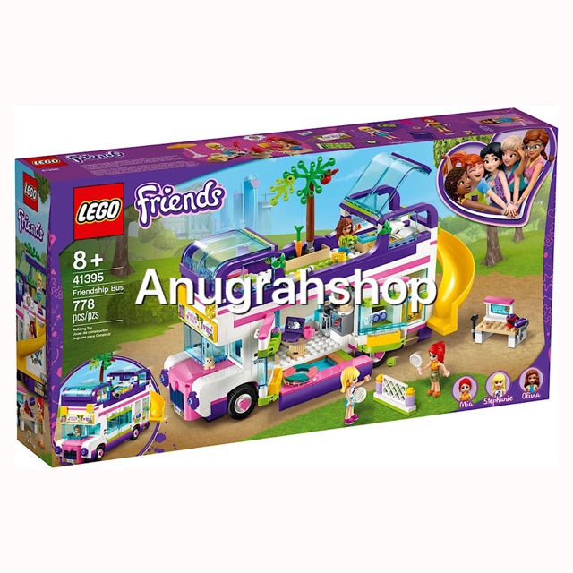 Jual LEGO 41395 FRIENDS Friendship Bus | Shopee Indonesia