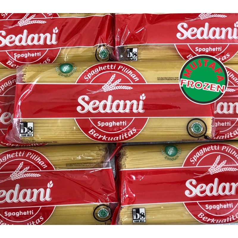 Jual Sedani Spaghetti 1kg pasta | Shopee Indonesia