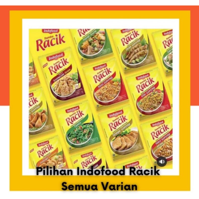 Jual BUMBU RACIK INDOFOOD / SAJIKU BUMBU PRAKTIS ( RANDOM MERK ...