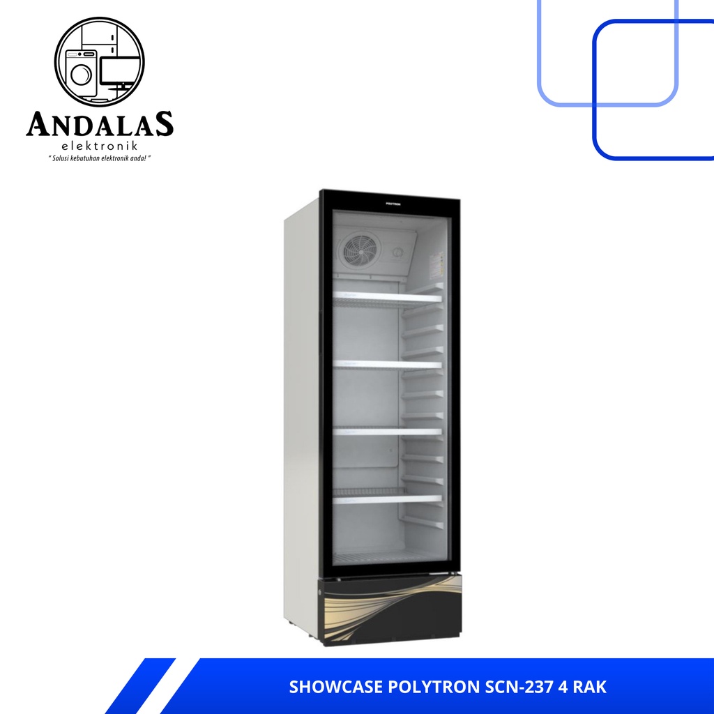 Jual SHOWCASE FAST COOL POLYTRON SCN 287 5 RAK DISPLAY COOLER KULKAS ...