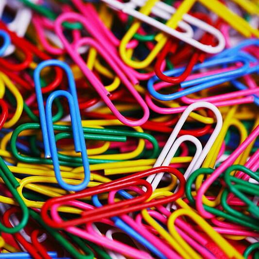 Jual PAPER KLIP paperclip paper clip WARNA KECIL | Shopee Indonesia