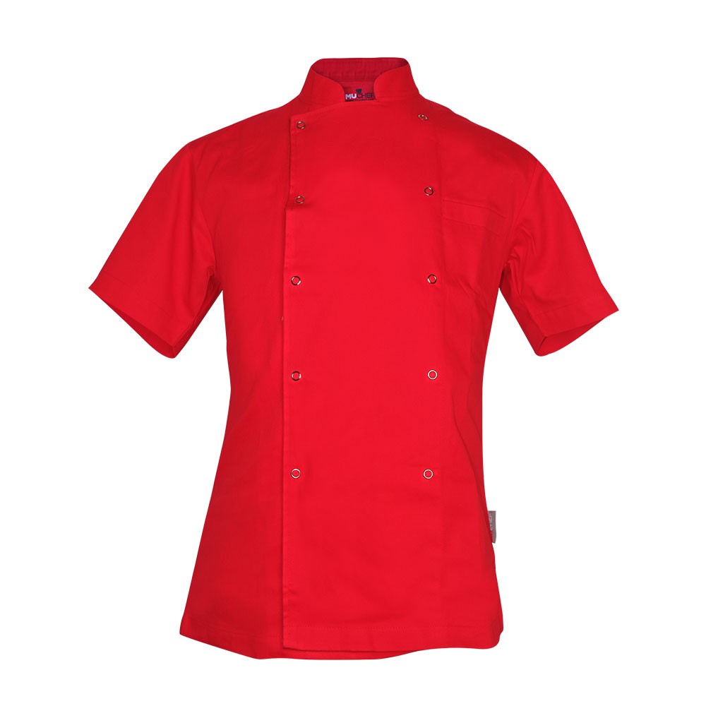 Jual MUCHEF Baju Chef Rainbow Red | Shopee Indonesia
