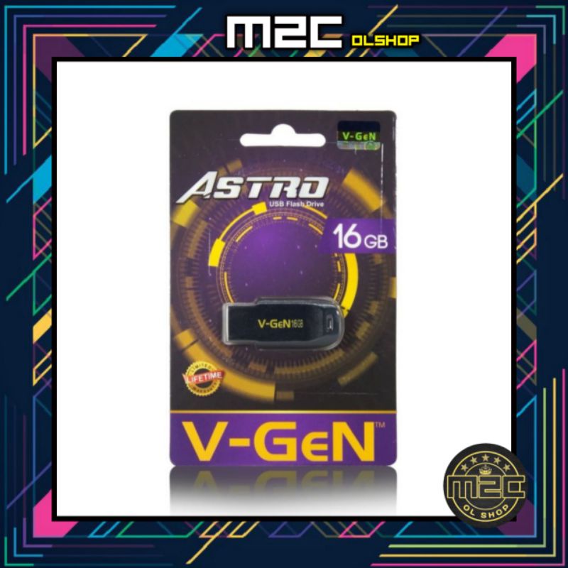 Jual USB Flashdisk V-GeN 16GB ASTRO 2.0 (USB Flash Disk VGEN) | Shopee Indonesia