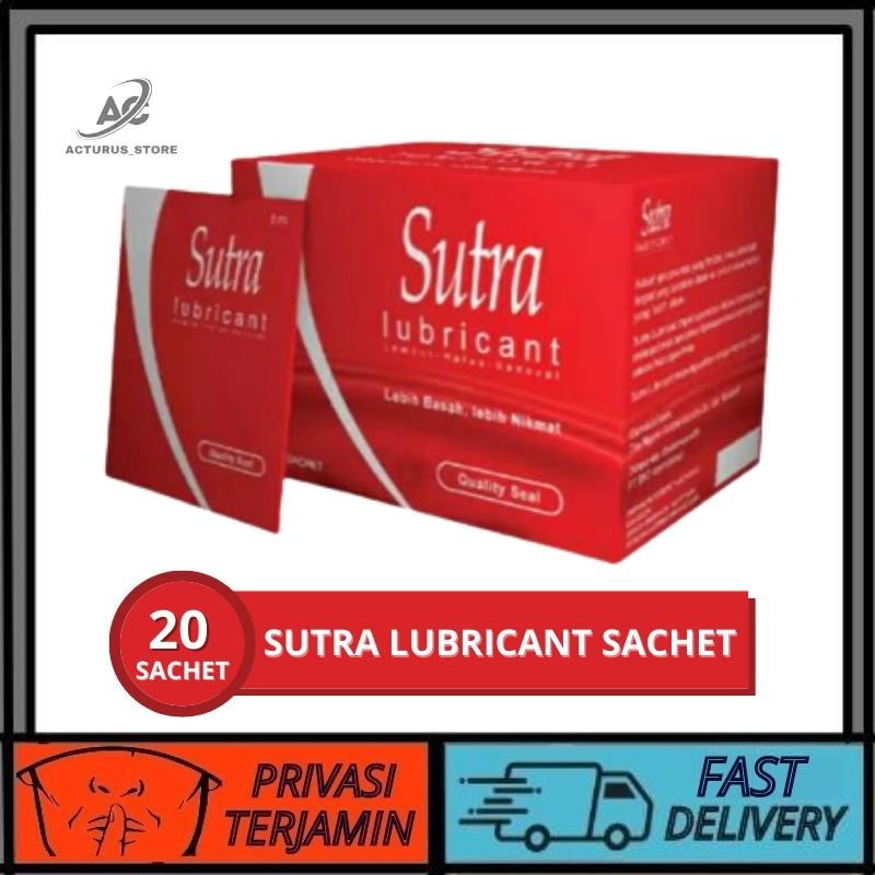 Jual Sutra Lubricant Sachet 5 ML Isi 20 PCS Pelumas Alat Bantu Seksual ...