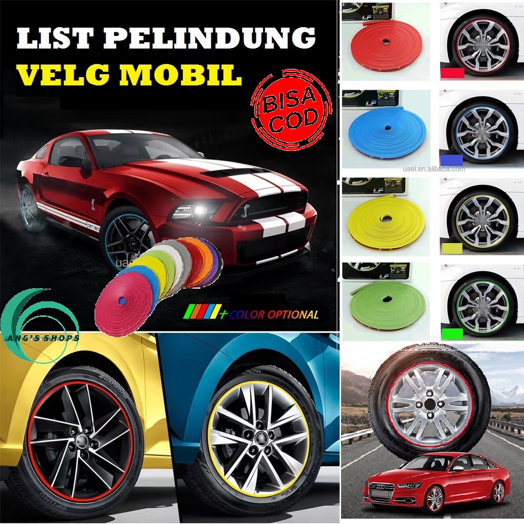 Jual PELINDUNG VELG BAN LIST PELINDUNG VELG WHEEL PROTECTOR RIM 8 METER ...