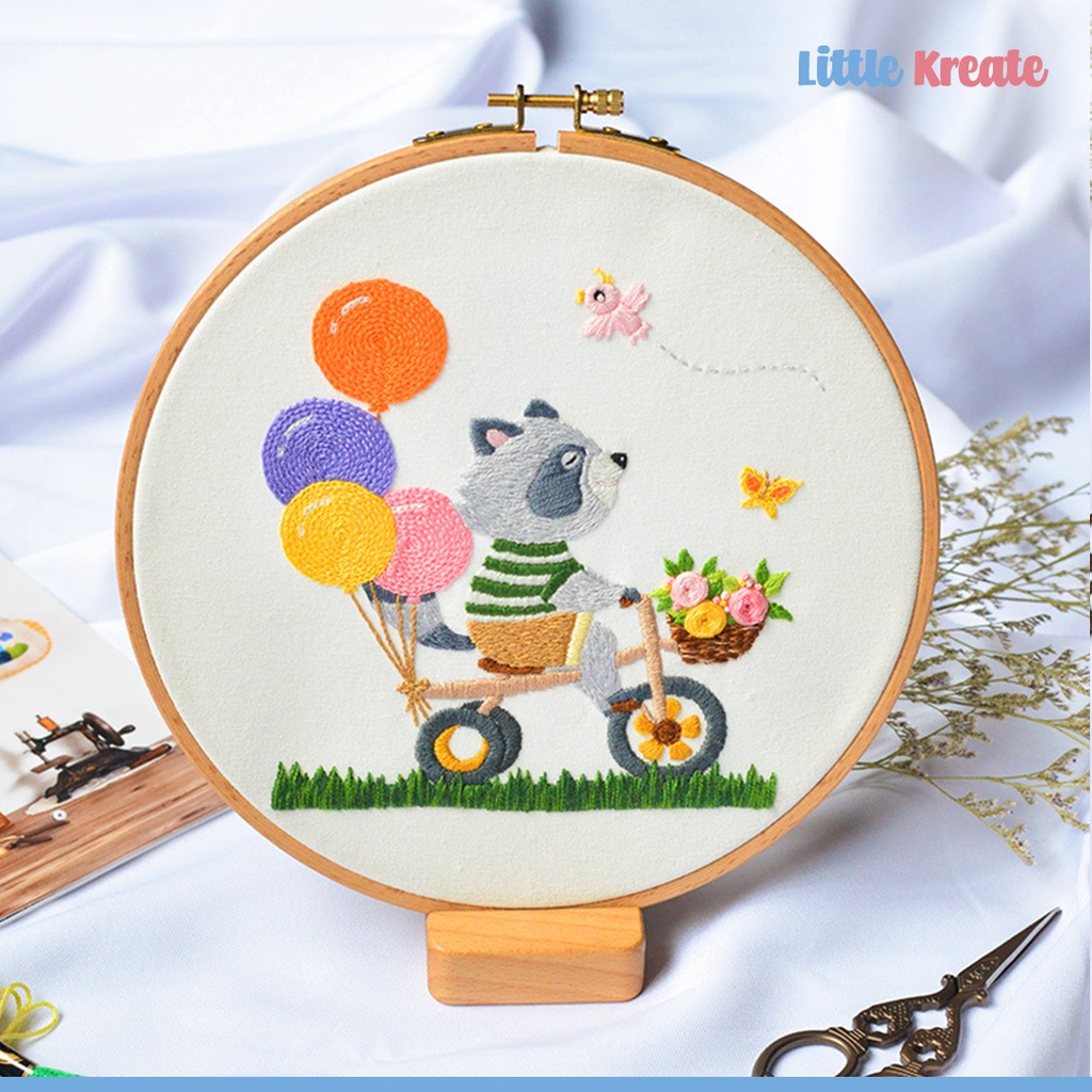 Jual HE#01 DIY Paket Sulam Menyulam / Hand Embroidery Kit / Needle ...