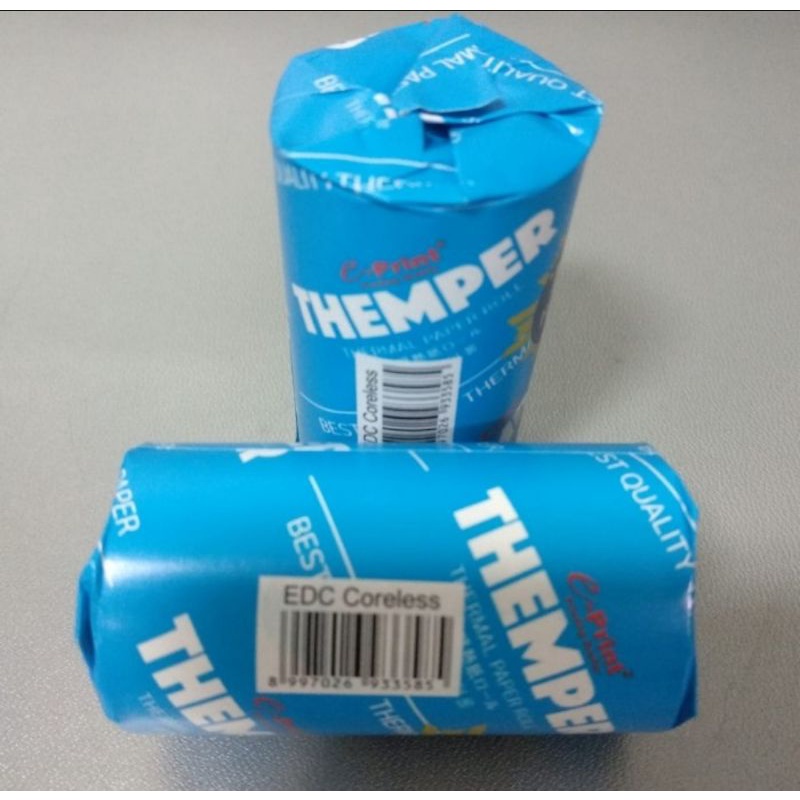 Jual Kertas kasir EDC 57X33 kertas thermal e-print coreless | Shopee ...