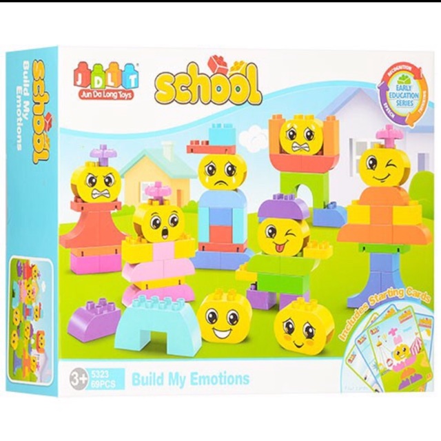Jual JDLT Lego Block EXPRESSION SERIES BLOCKS BUILD MY EMOTIONS | Shopee Indonesia