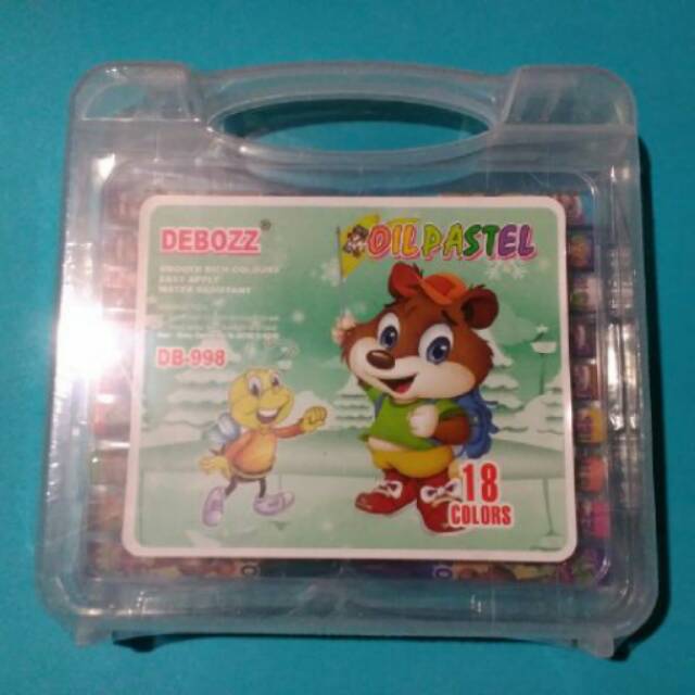 Jual Crayon deboz isi 18 warna harga per 3 pcs | Shopee Indonesia