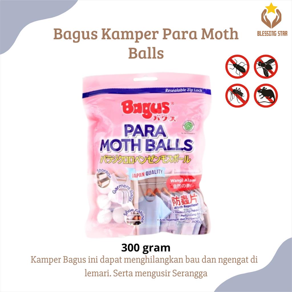 Jual Bagus para Moth Balls 300gr kamper lemari anti bau ngengat ...