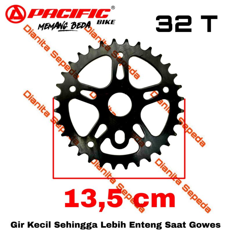 Jual gir depan sepeda BMX 32T crank piringan gear besar 32 t BMX mini ...