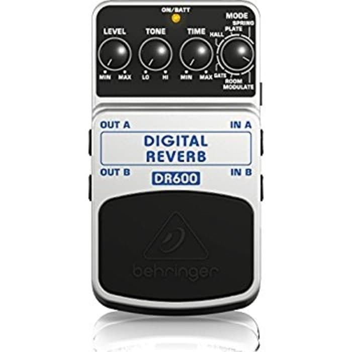 Jual Behringer DR600 - DR 600 Digital Reverb Efek Gitar Pedal Stompbox ...