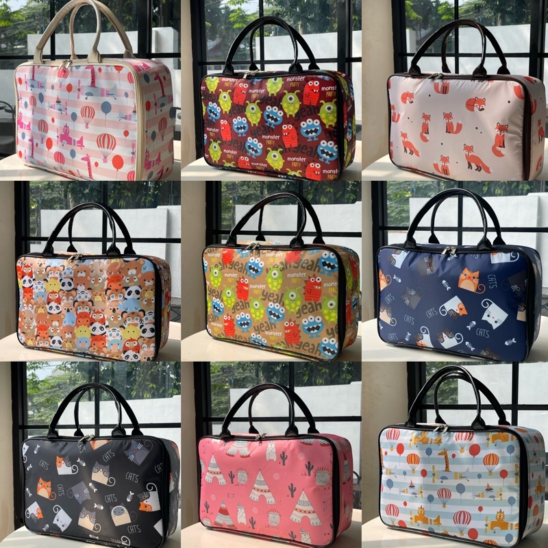 Jual TRAVEL BAG - Motif anak kids edition - koper mini | Shopee Indonesia