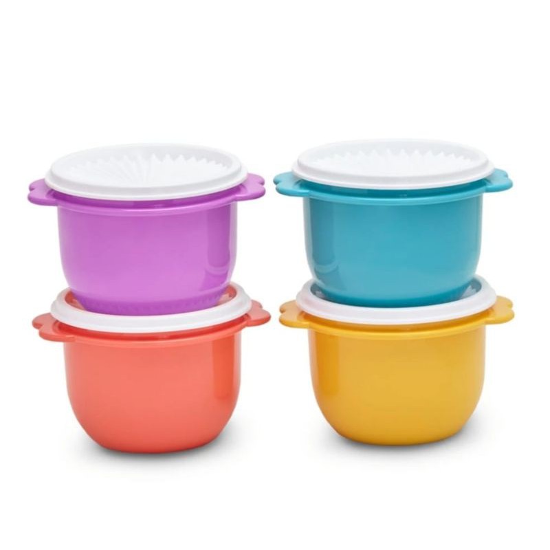 Jual Original Tupperware 100% Star bowl (4pcs) | Shopee Indonesia