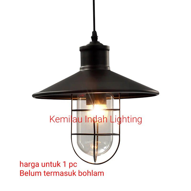 Jual SL8015-27CM LAMPU GANTUNG HIAS MEJA MAKAN KAFE CAFE RETRO DEKORASI ...