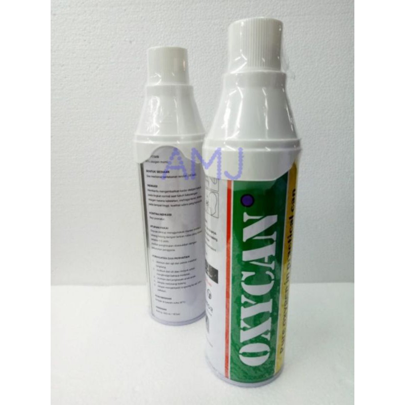 Jual Oxycan Pure Oxygen Portable Oxican Kaleng 500cc | Shopee Indonesia