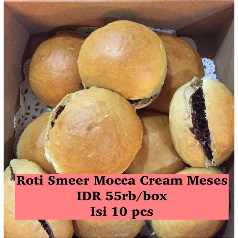 Jual Roti Smeer /Roti Semir / Roti Mocca Cream meses | Shopee Indonesia