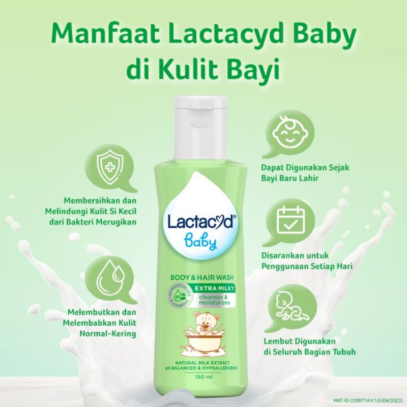 Jual lactacyd baby extra milky 500 ml | Shopee Indonesia